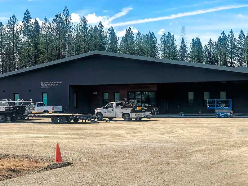 NNAC Progress on US Forest Service Warehouse | NNAC Construction
